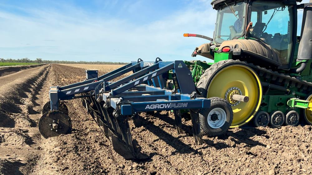 CP62 Cotton Plough: Sidebuster or Centrebuster — Agrowplow