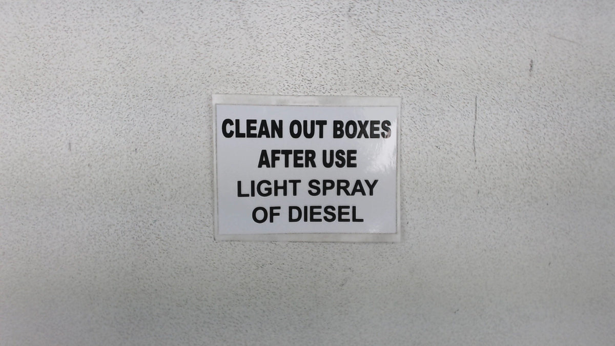 Decal Clean Out Box — Agrowplow